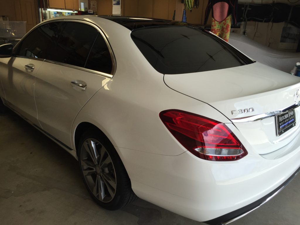 Mercedes Gets Upgraded with Llumar Window Tint